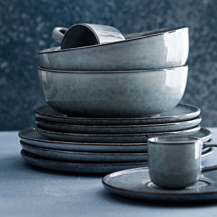 Salt & Pepper Relic Dinner Set 12pc - Fast Shipping